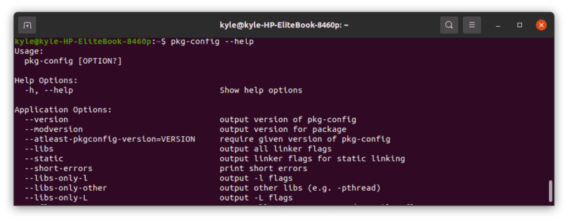 Understanding the pkg-config Linux Command