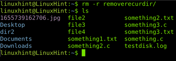 How To Remove Files Recursively In Linux