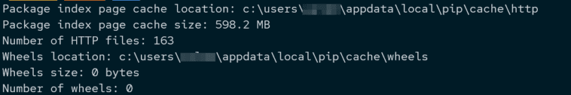Pip Clear Cache