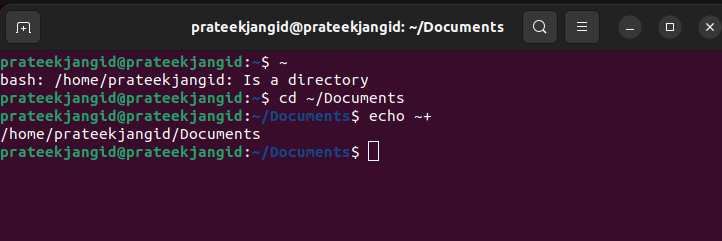 What Is Tilde In Linux