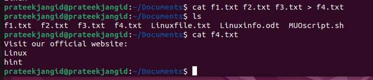  How To Combine Text Files In Linux 