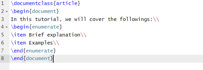 How To Skip A Line In LaTeX