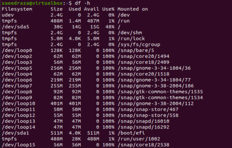 Linux Find What Is Using Disk Space