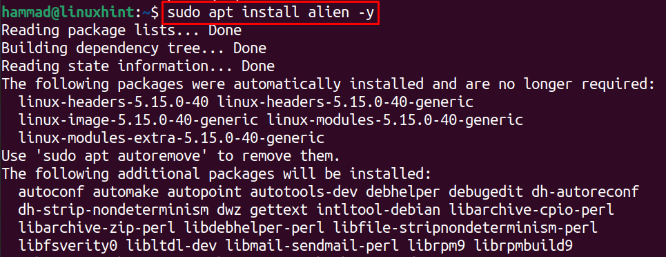 How To Install RPM Packages On Ubuntu 22 04