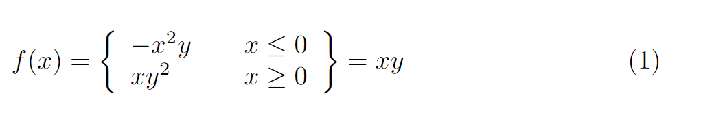 How To Write And Use The Piecewise Function In LaTeX