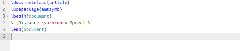 How To Write and Use Proportional Symbol in LaTeX