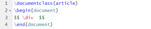 How to Write and Use a Division Symbol in LaTeX – Linux Hint