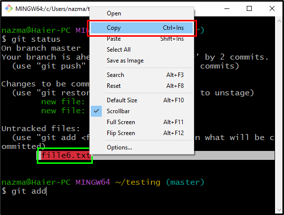 How To Copy And Paste In Git Bash Youtube Www vrogue co