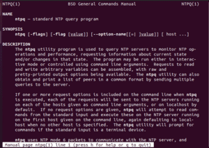 Ntpq Command in Linux