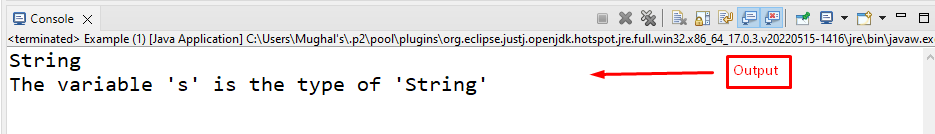 How To Check Variable Type In Java