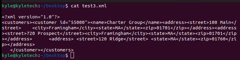 How To Parse XML On Linux Command Line
