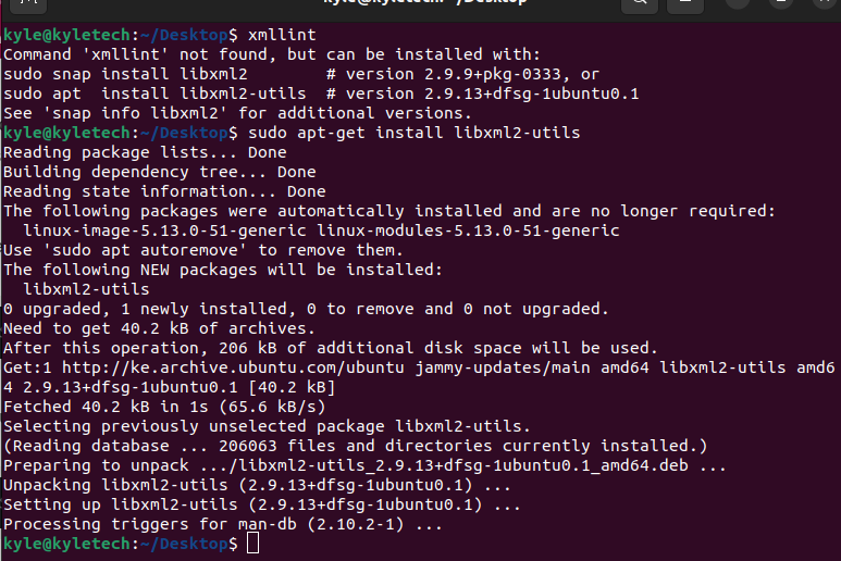 How To Parse XML On Linux Command Line
