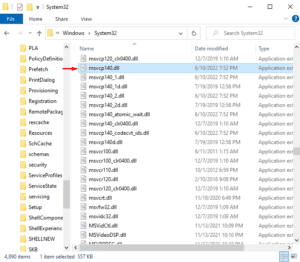 Install dll files on Windows