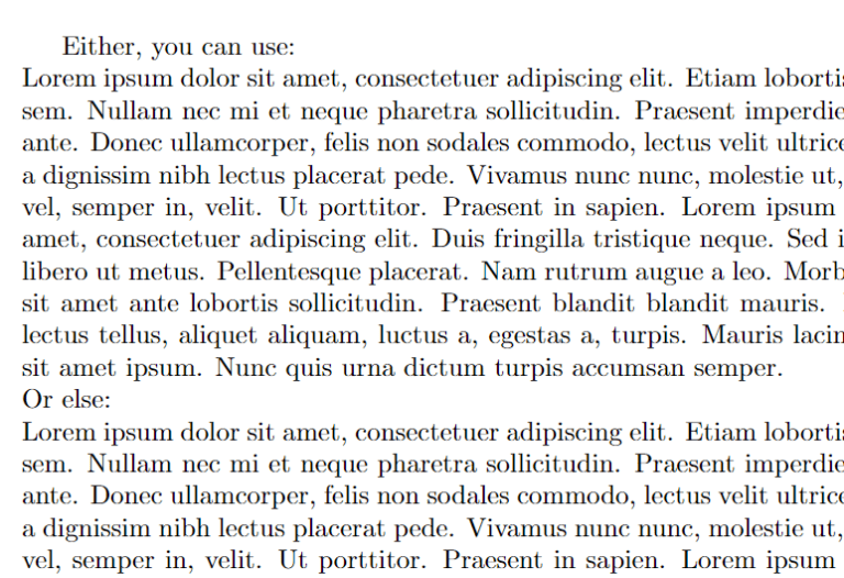 How To Add A Line Break In LaTeX