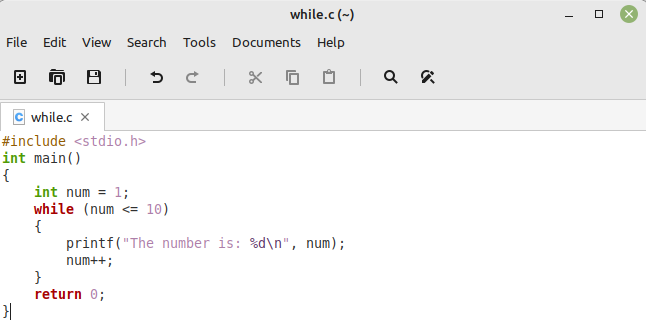 While Loop In C Linux Consultant