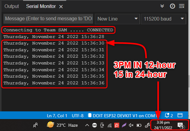 Esp32 Ntp Client Server Get Date And Time Arduino Ide Laptrinhx Nbkomputer